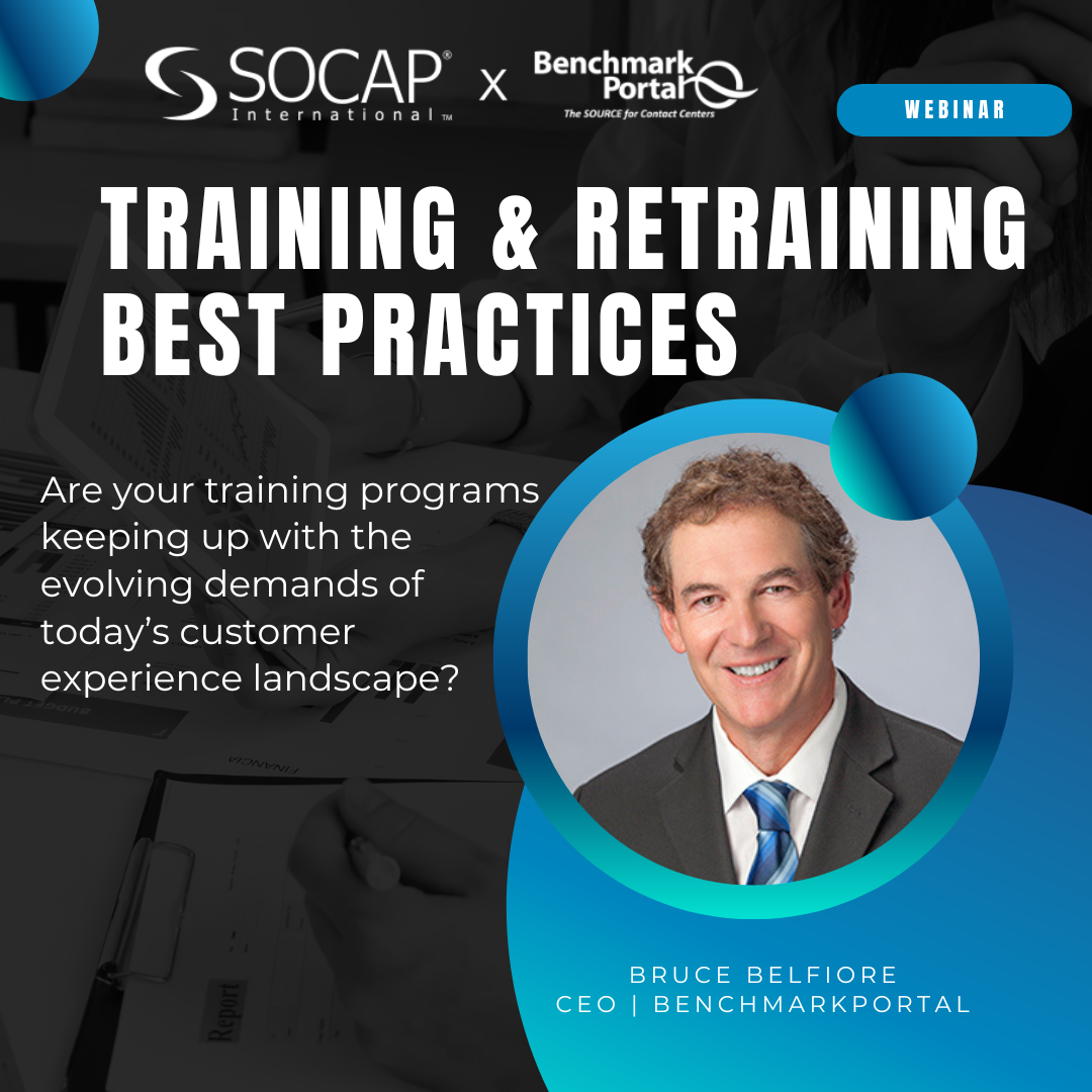Webinar Training and Retraining Best Practices | BenchmarkPortal x SOCAP